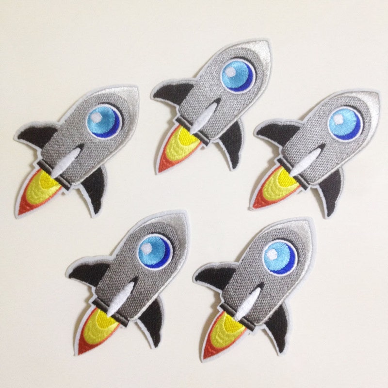 Rocket Applique - Etsy