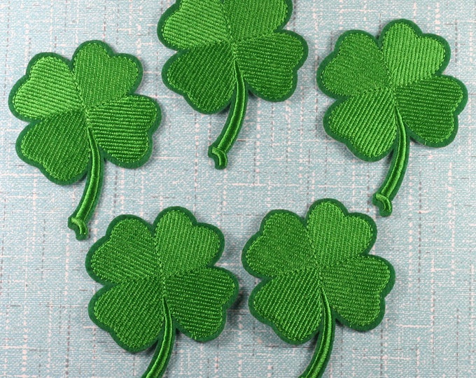 6.5x8.3cm 10pcs St Paddy St. Patrick's Day Clover Shamrock | Etsy