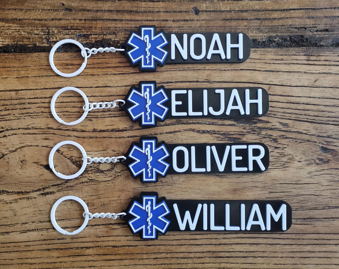Bulk 5/10/20 Personalized Custom 3D Printed Medical School Doctor Nurse ...