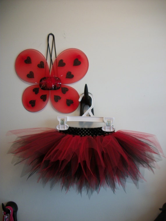 Items similar to Custom Tutu - Lady Bug with wings, custom color ...
