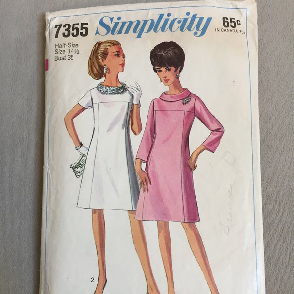 Funnel Neck Dress - Etsy