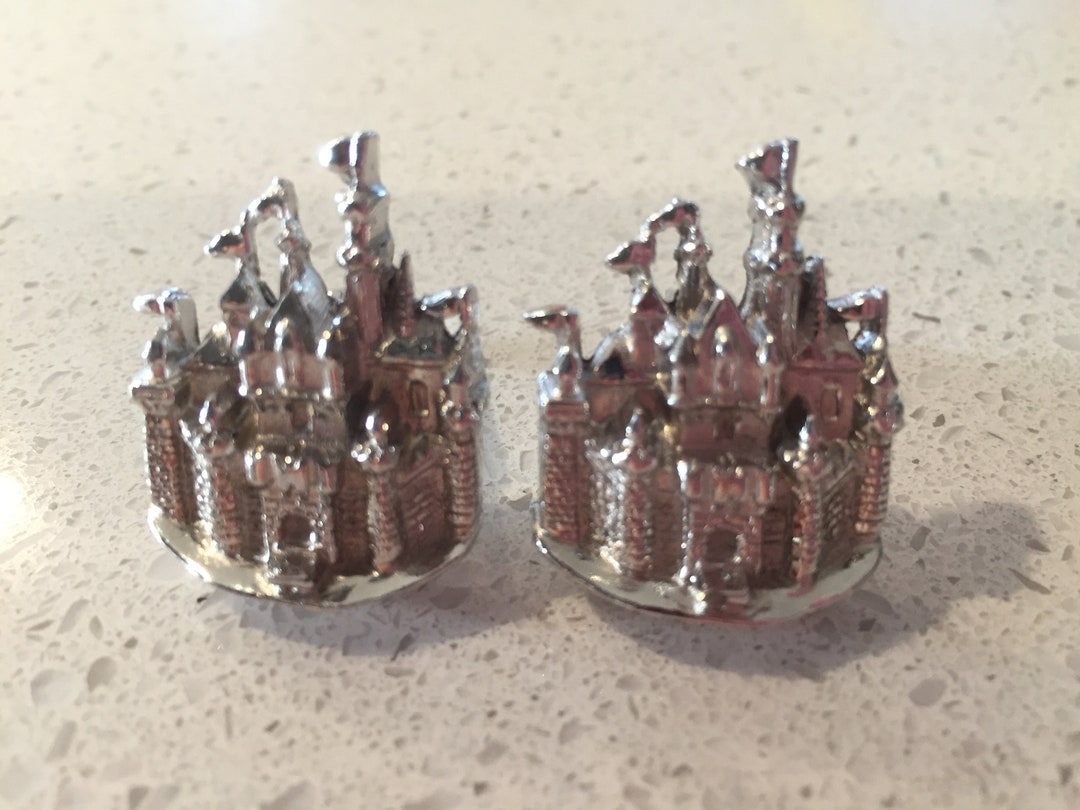 Castle Cuff Links / Vintage 1970s Medieval Castle or Sandcastle ...