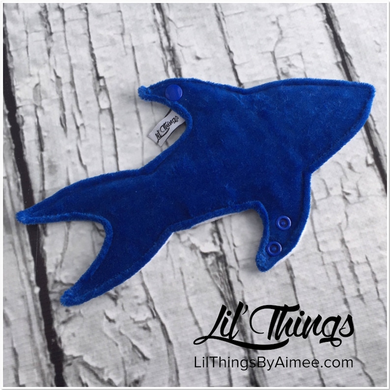 10 Shark Cloth Menstrual Pad PDF Pattern Perfect for Shark Week - Etsy