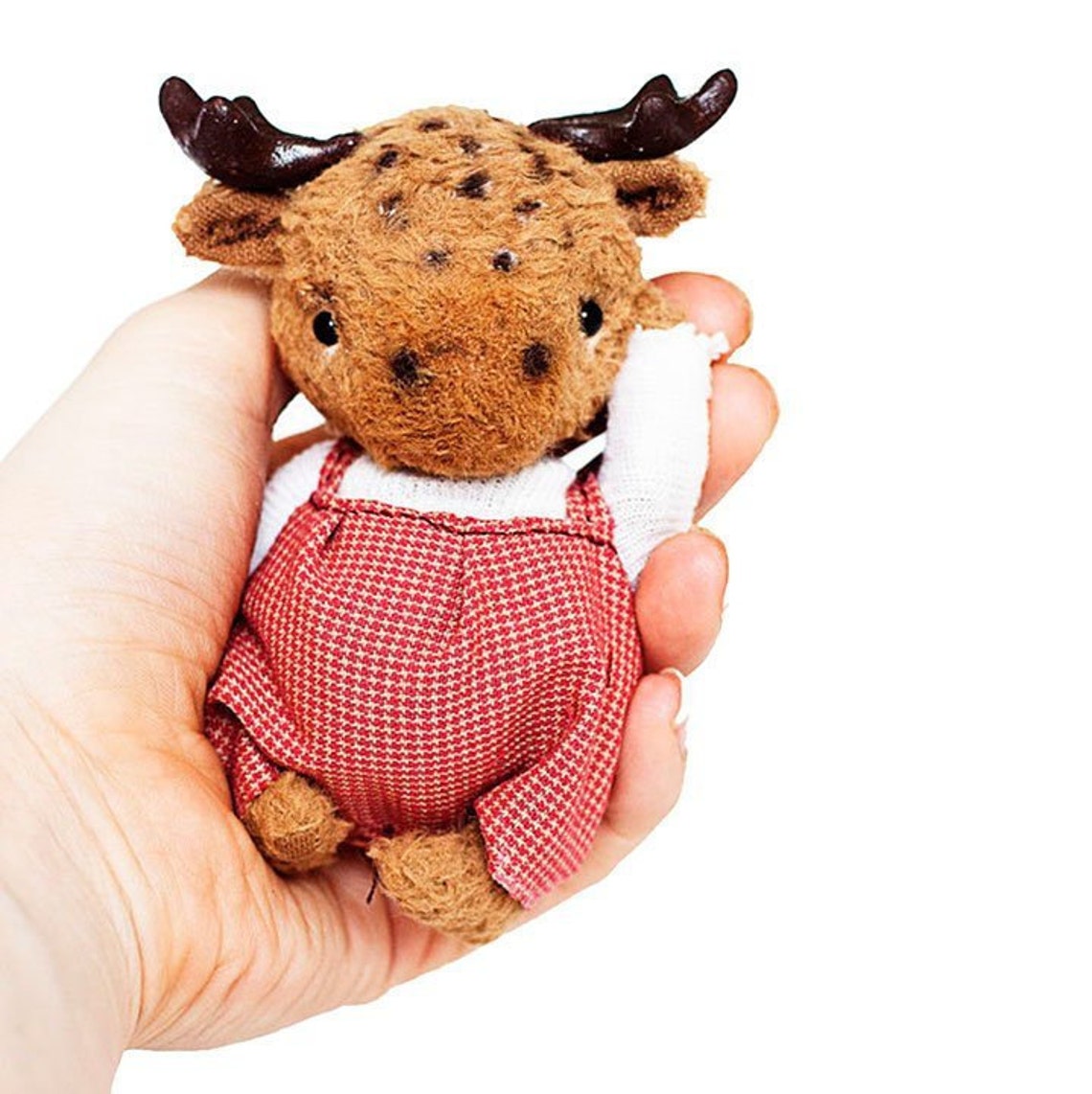 PDF Pattern Deer / Teddy Bear Sewing Pattern / Miniature Teddy Bear ...