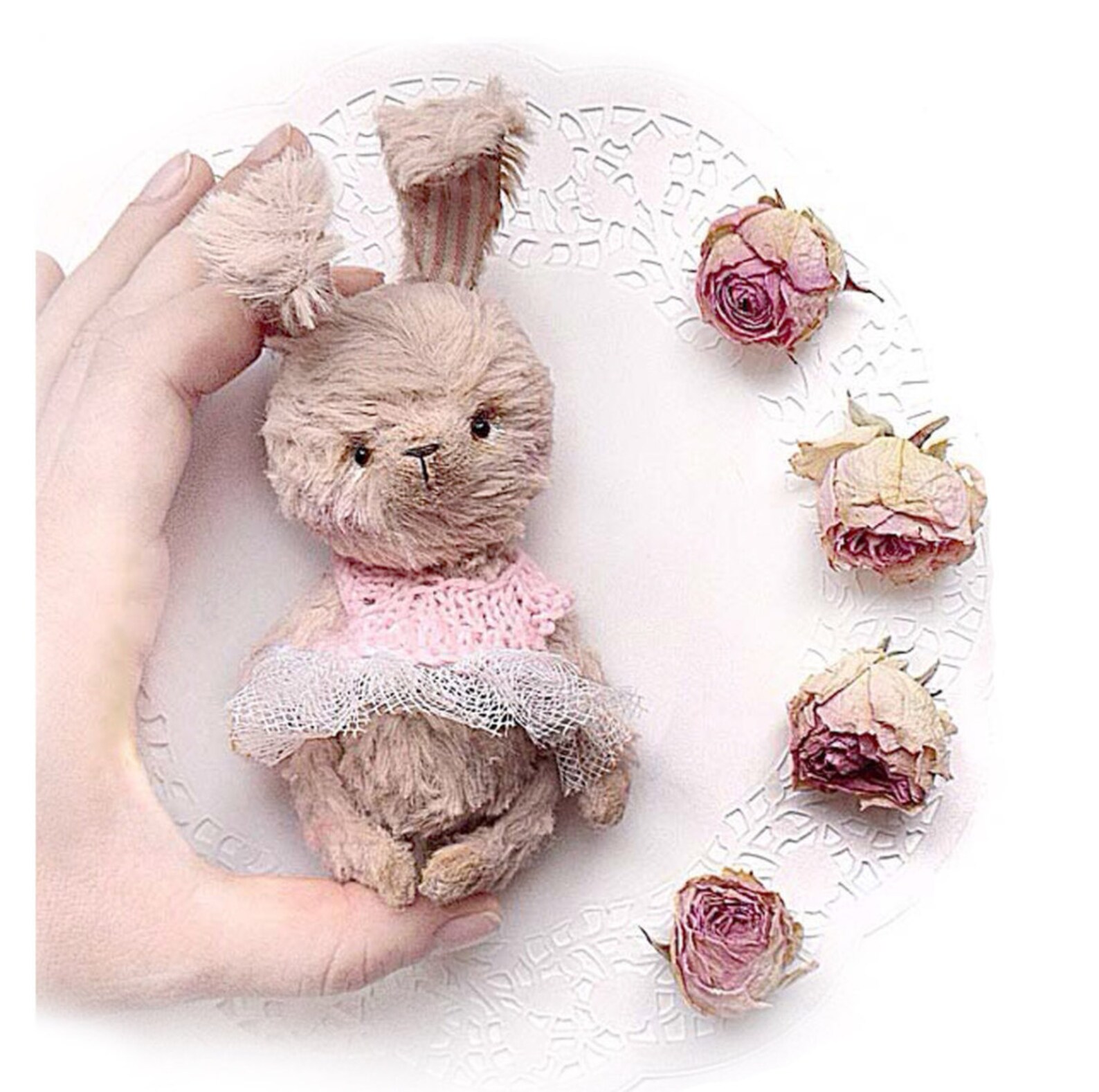 PDF Pattern Artist Teddy Bear Rabbit 4 in (10 Cm) - Etsy