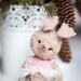 PDF Pattern Artist Teddy Bear Rabbit 4 in (10 Cm) - Etsy