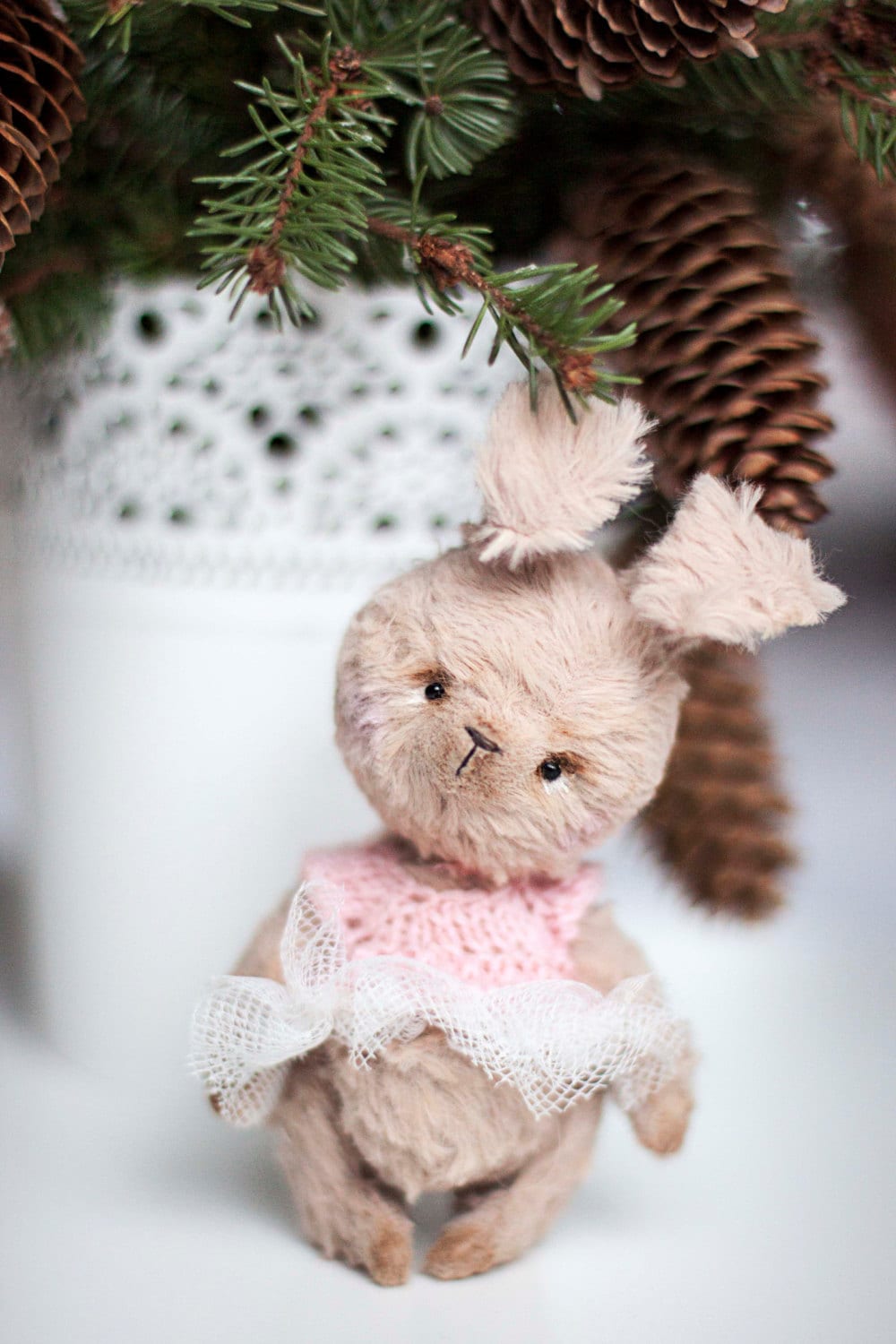 PDF Pattern Artist Teddy Bear Rabbit 4 in (10 Cm) - Etsy