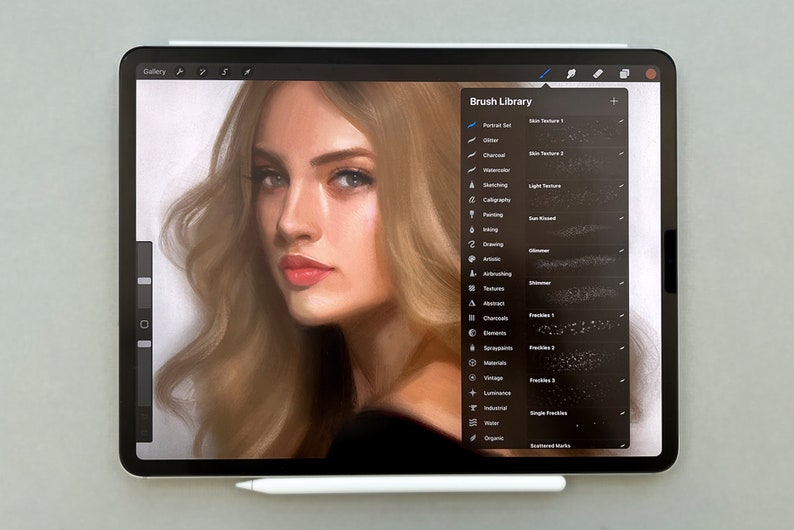 PROCREATE Brushes Procreate BUNDLE Procreate Brush Pack 130 - Etsy