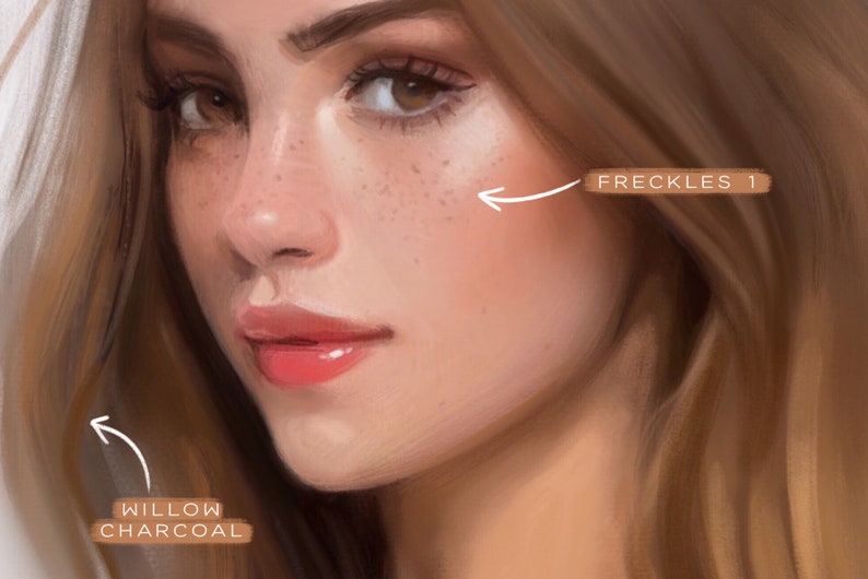 Procreate PORTRAIT Brushes Procreate Hair Brush Procreate Face - Etsy