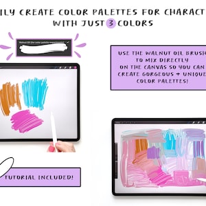 PROCREATE Brushes DRAWING Brushes for Sketching Characters in Procreate ...