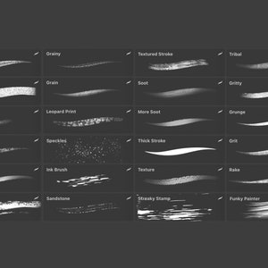 Procreate Brushes TEXTURE Brush Set Procreate Brush Kit Procreate Brush ...