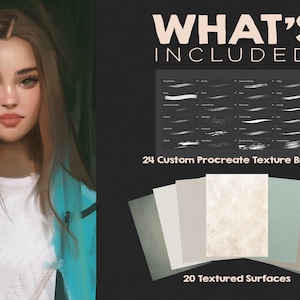 Procreate Brushes TEXTURE Brush Set Procreate Brush Kit Procreate Brush ...