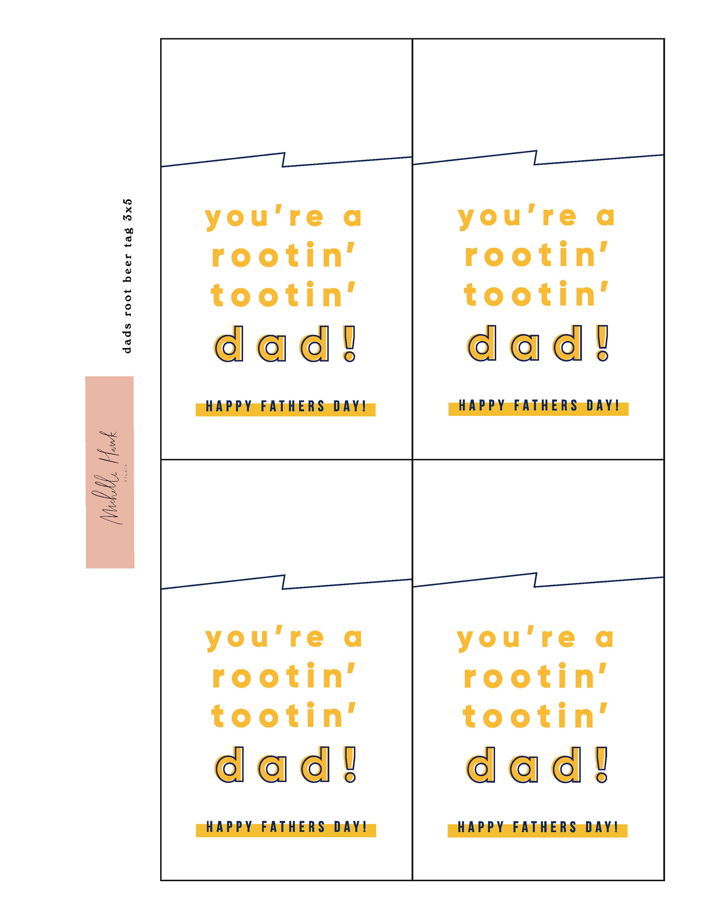 Father's Day Root Beer Tag - Etsy