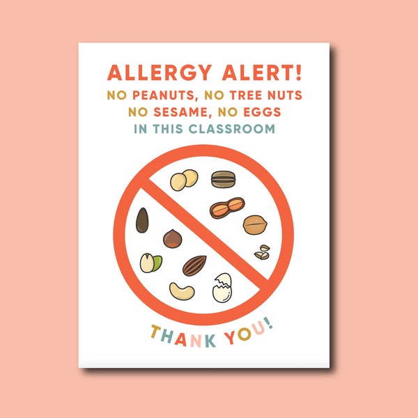 Tree Nut Allergy - Etsy