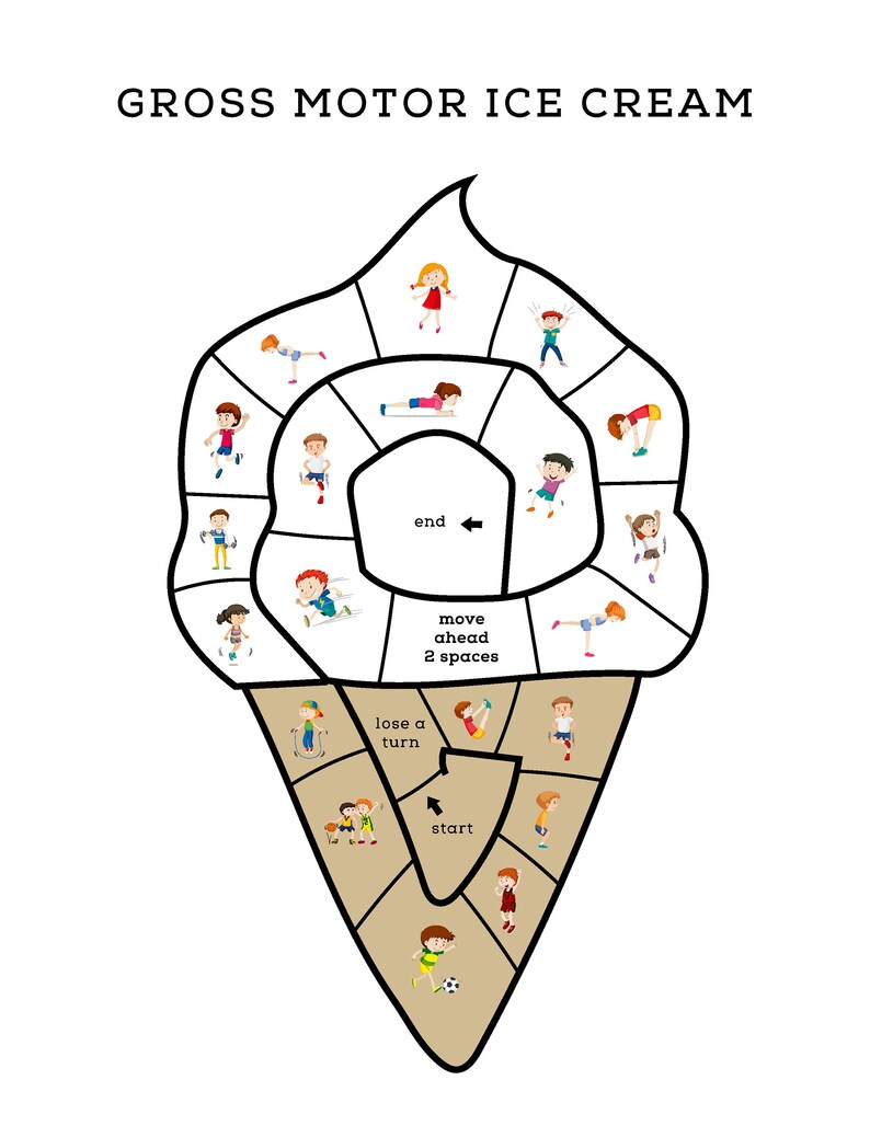 Gross Motor, Direction Following, and Turn Taking Activities - Etsy