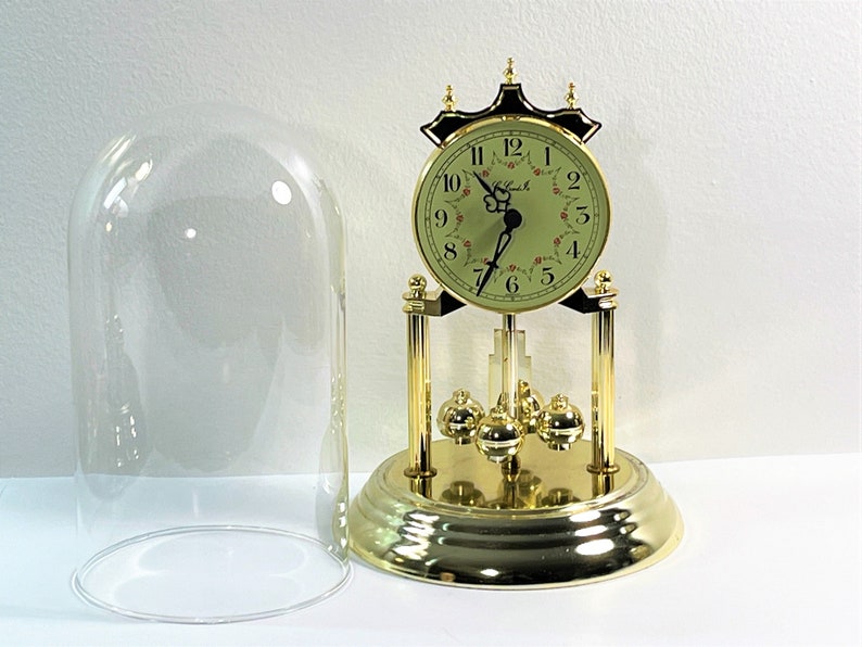 Vintage Concord Pa Germany Anniversary Clock Flowers Dial - Etsy