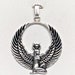 Sterling Silver Egyptian Winged Goddess ISIS Charm Goddess of - Etsy