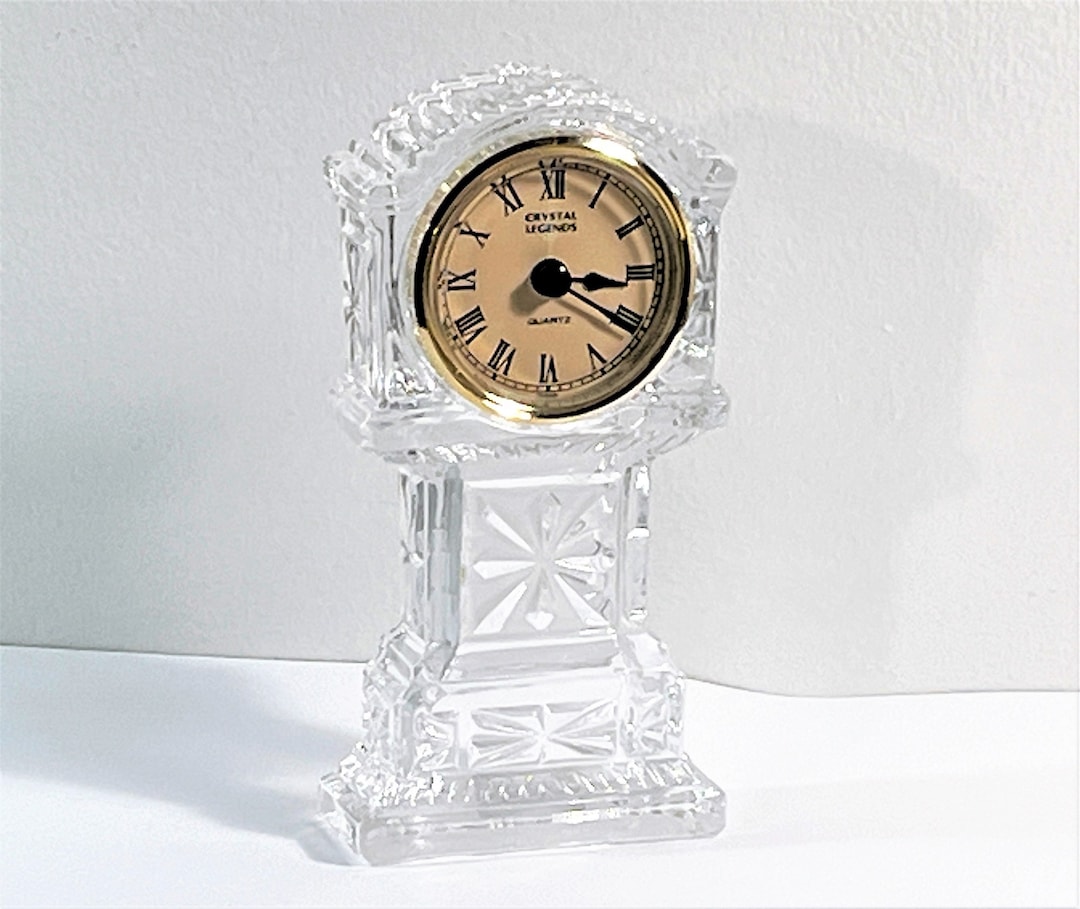 Vintage Crystal Legend by Godinger® Colonial Style Crystal Clock ...
