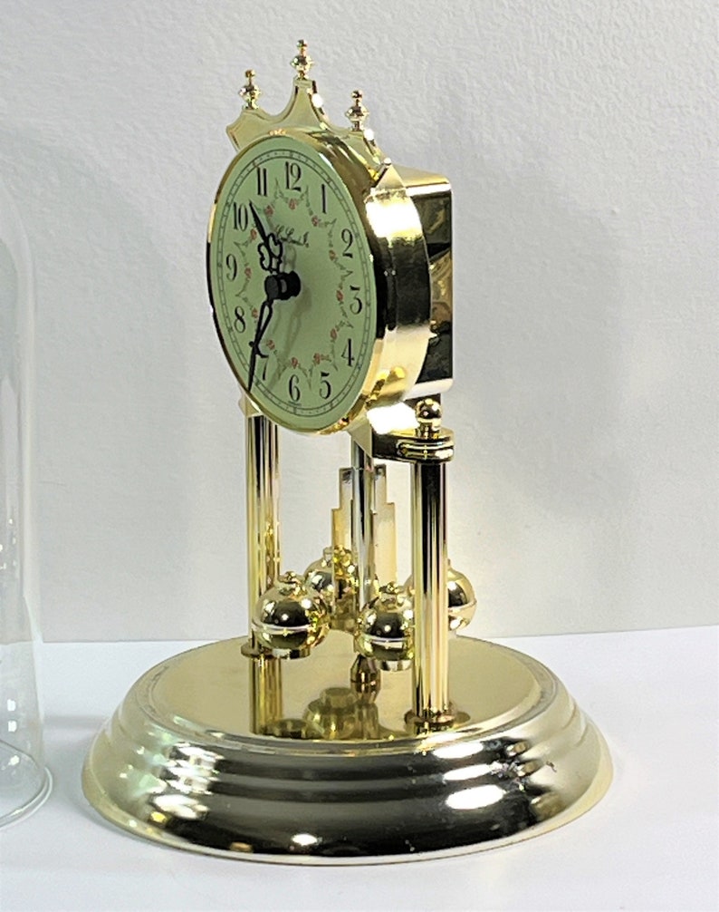 Vintage Concord Pa Germany Anniversary Clock Flowers Dial - Etsy