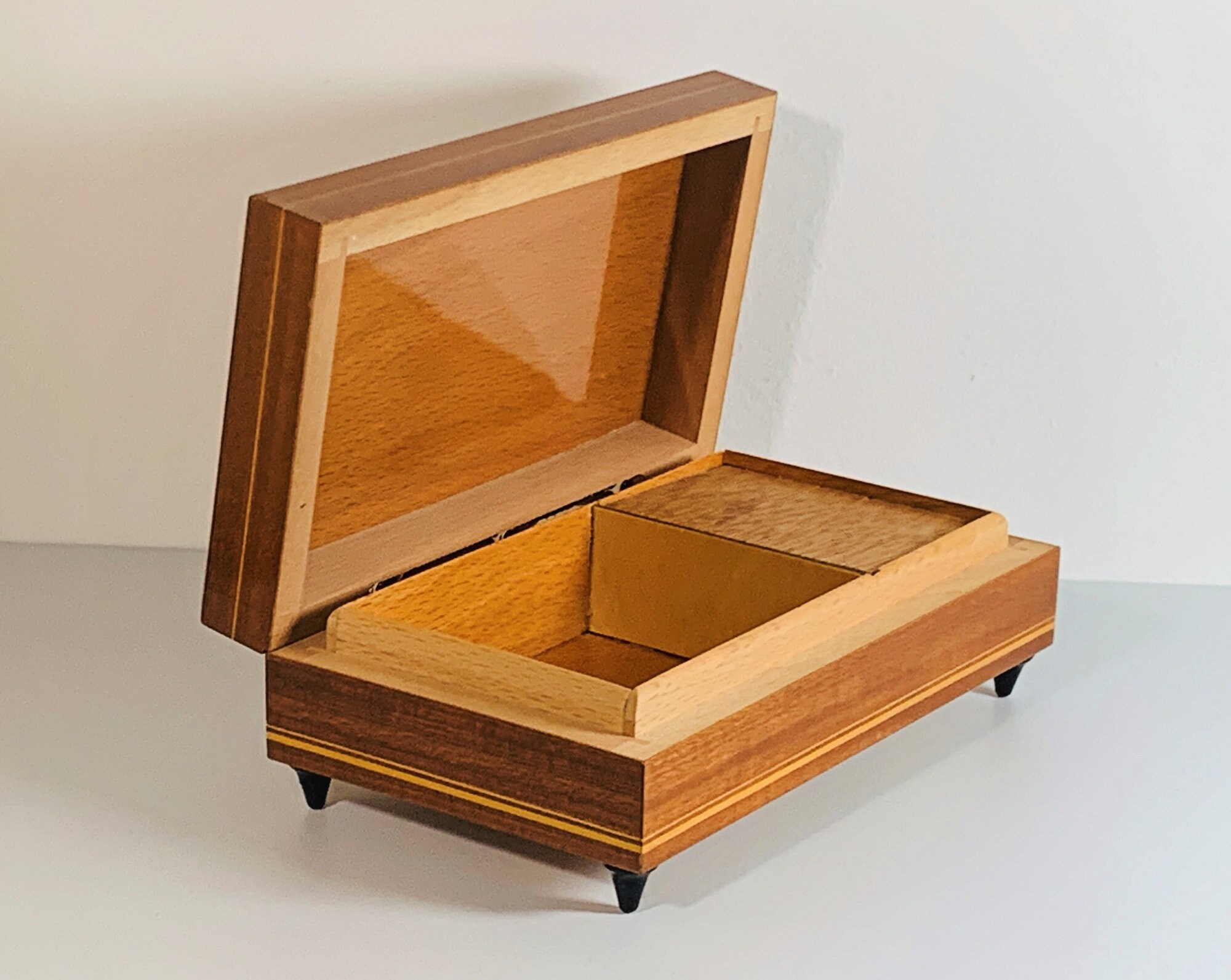 Reuge Swiss Music Box Try To Remember, Fine Woods Inlaid Classic ... Reuge Swiss Music Box Try To Remember, Fine Woods Inlaid Classic ...