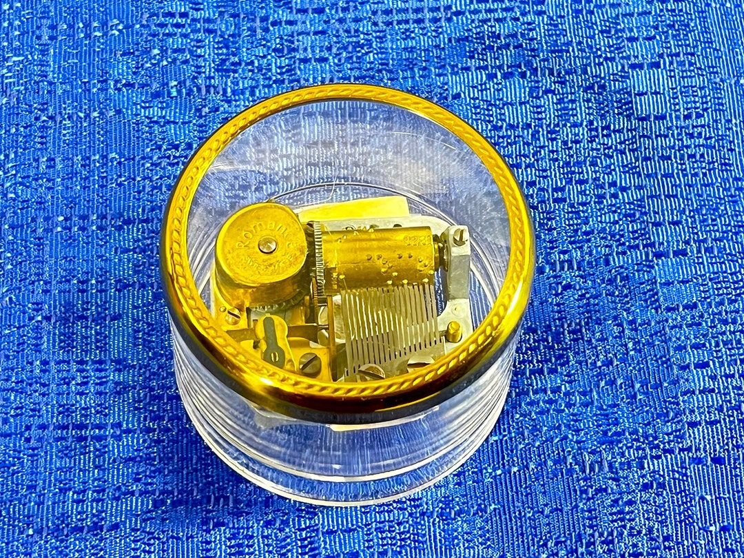 VTG Reuge 'romance' Swiss Music Box, music of the Night From Phantom of ...