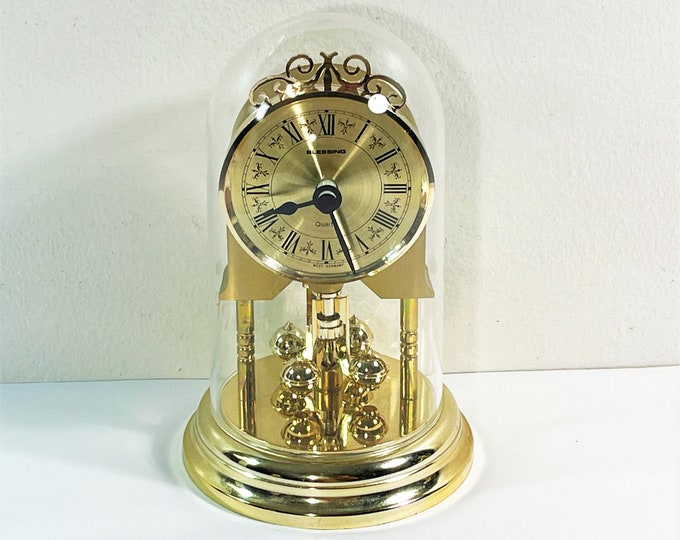 Vintage Blessing™ West Germany Mini Quartz Anniversary Clock, Sphere ...