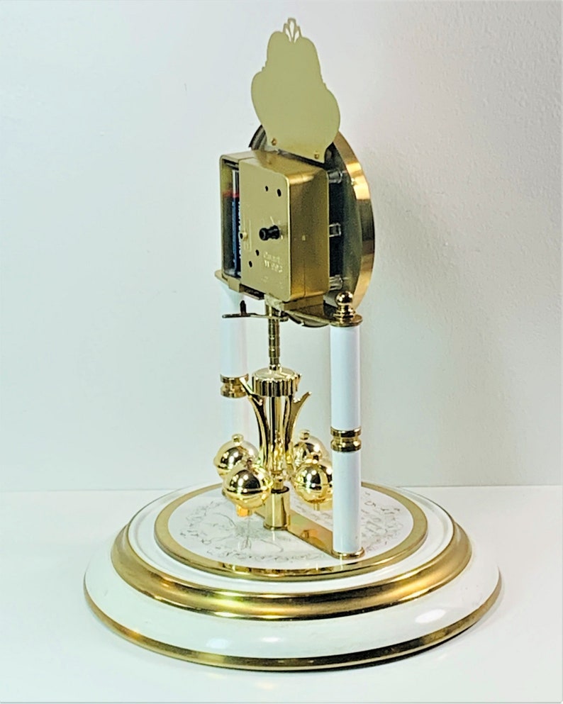 Benchmark Germany Anniversary Clock Brass & Enamel Engraved - Etsy