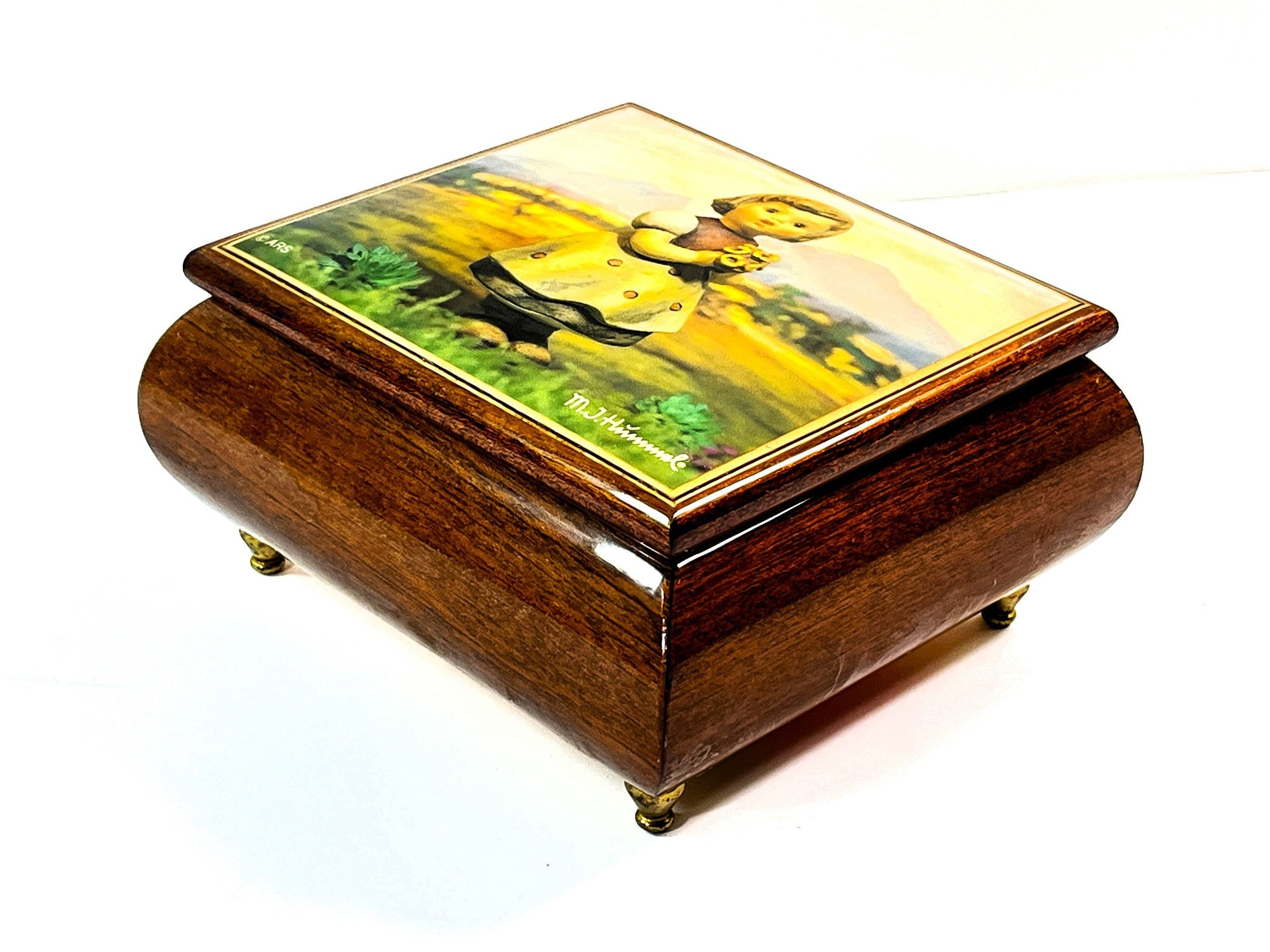 Collectible Reuge® Swiss Music Box, Love is a Many Collectible Reuge® Swiss Music Box, Love is a Many