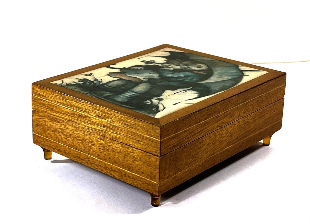 Vintage Mapsa™ Switzerland Music Box "barcarole Von Hoffman", Hummel ...