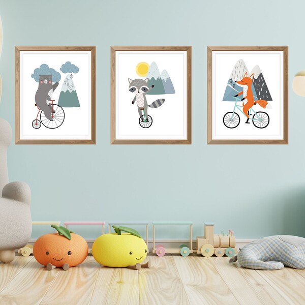 Woodland Wall Decor - Etsy