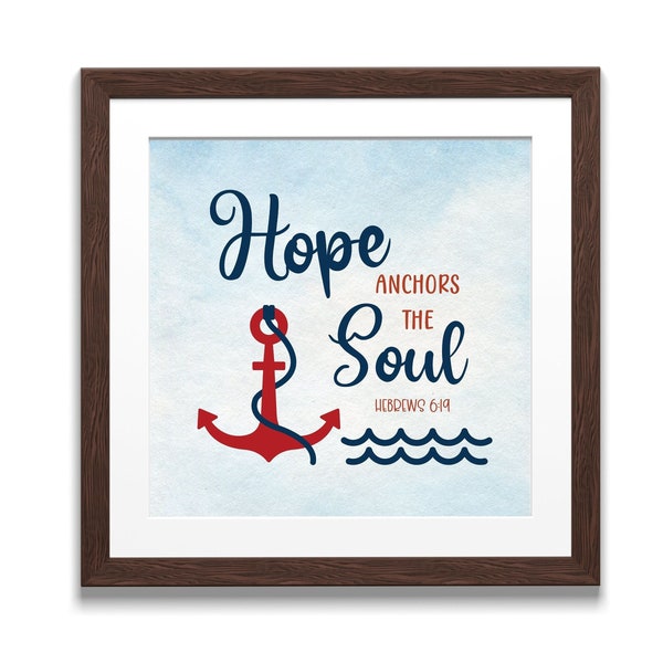 Nautical Bible Verse - Etsy