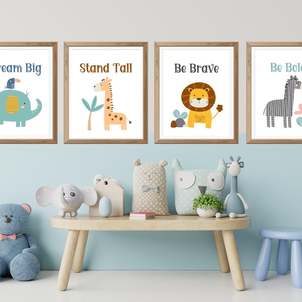 Jungle Nursery Decor - Etsy