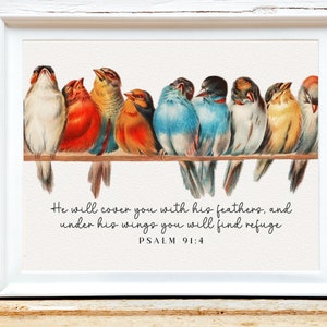 Philippians 4:8 Bible Verse Wall Art Printable Download Floral ...