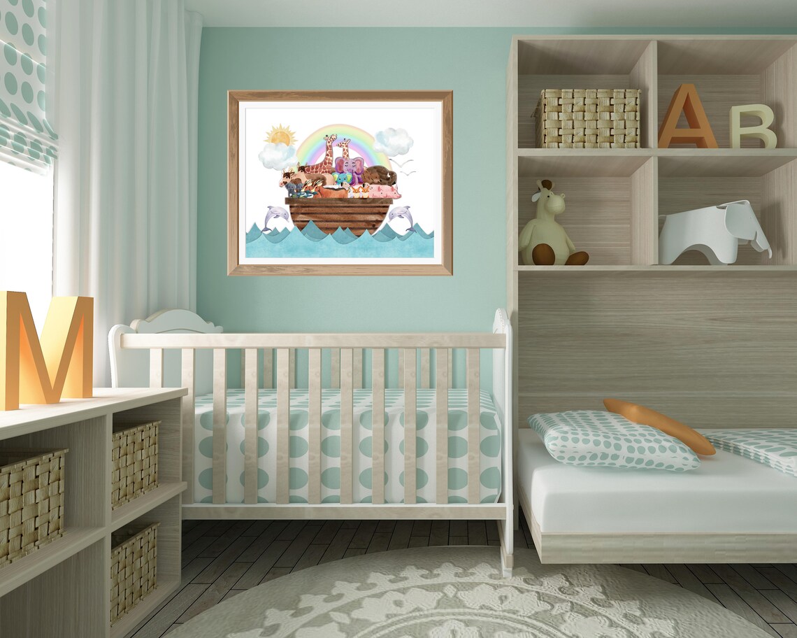 Noahs Ark Nursery Decor