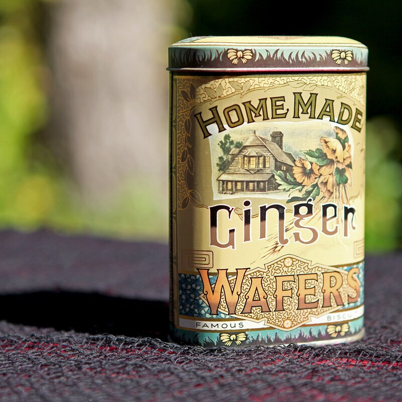 Ginger Wafers Tin - Etsy