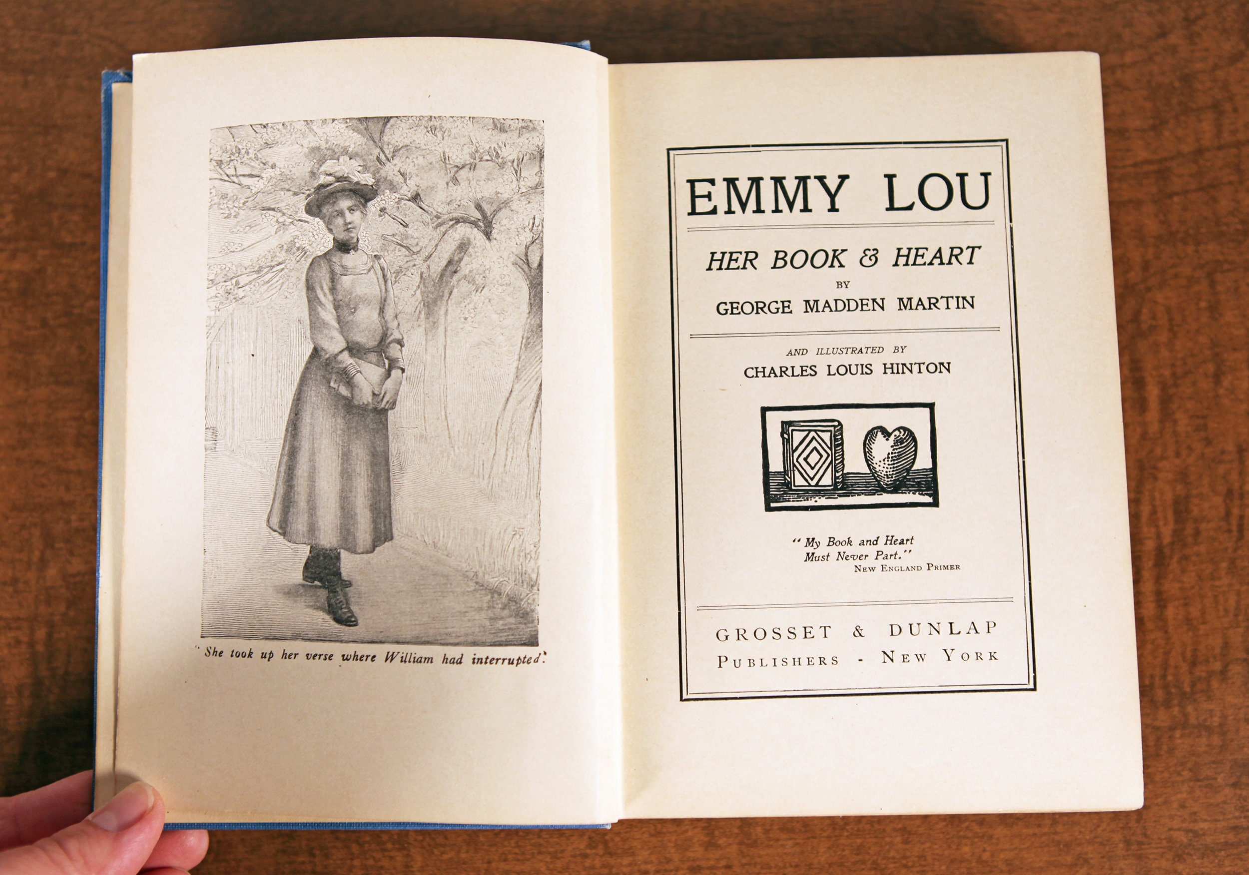 Emmy Lou Her Book and Heart by George Madden Martin / 1902 | Etsy