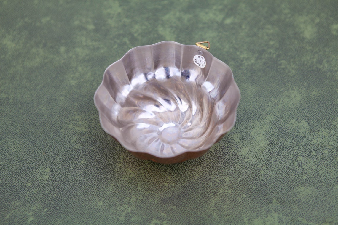Spiral / Pinwheel Design Copper Coated Aluminum Jello Mold / - Etsy
