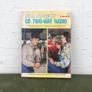 All About CB Two-way Radio / 1976 Paperback Book by Radio Shack / A ...