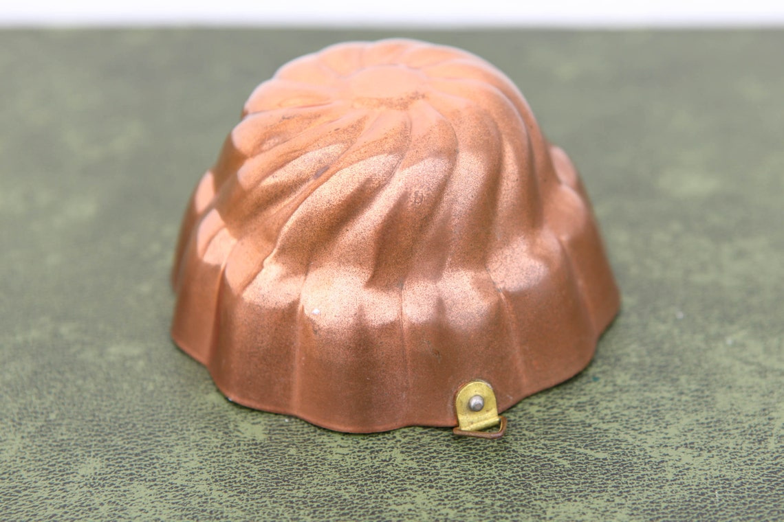 Spiral / Pinwheel Design Copper Coated Aluminum Jello Mold / - Etsy