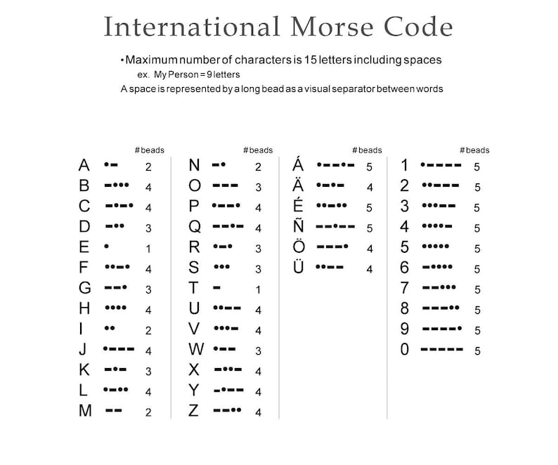 Morse Code Bracelet Personalized Adjustable Secret Mystery - Etsy