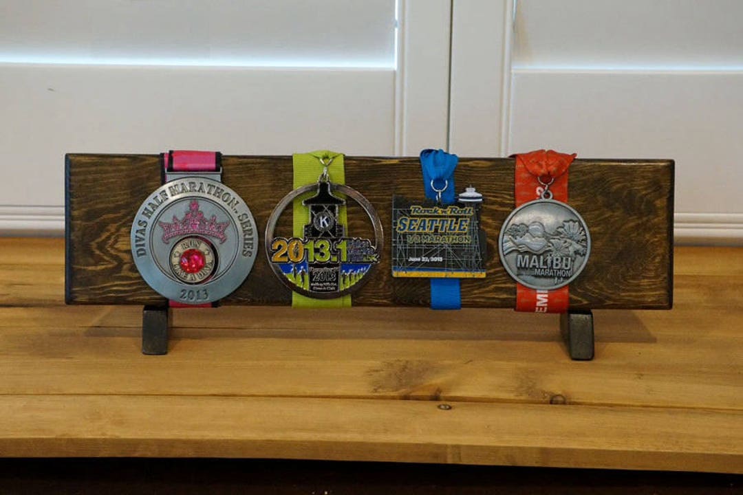 Wood Medal Display Stand - Etsy