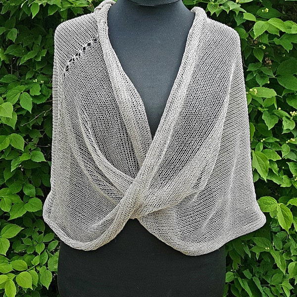 Linen Shrug - Etsy