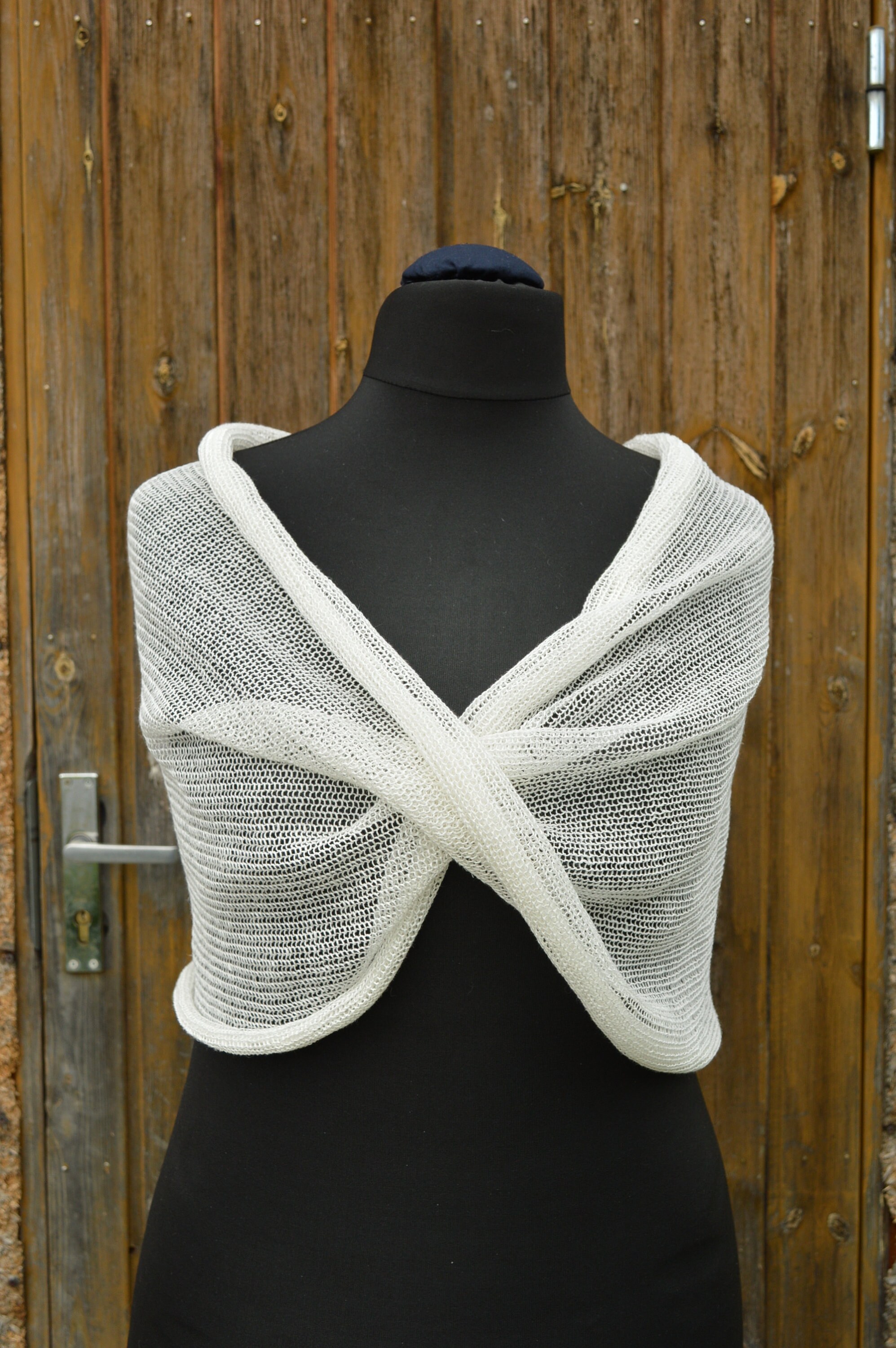 Natural Linen Shrug Linen Bolero Summer Top Cotton Organic - Etsy
