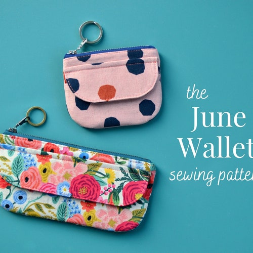 Penelope Wallet Checkbook Sewing Pattern PDF instant - Etsy