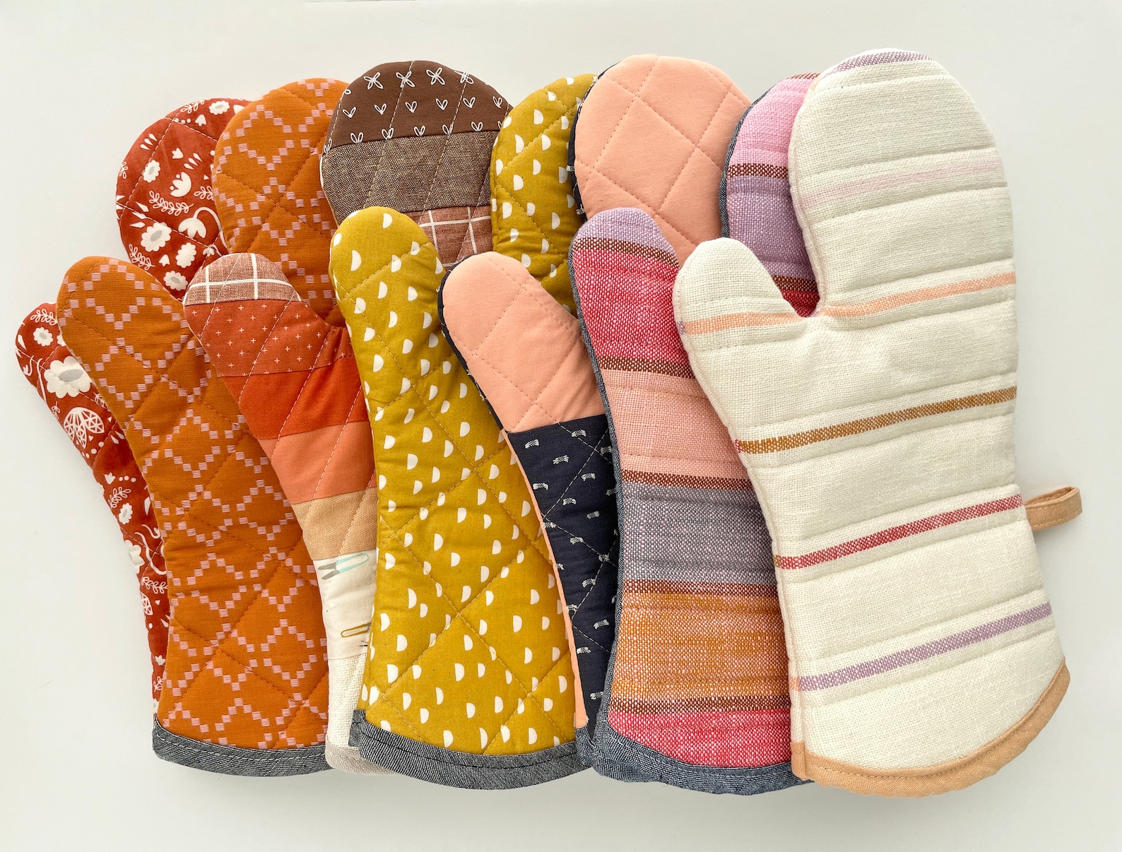 Toasty Oven Mitt PDF Sewing Pattern Quilted Oven Mitt - Etsy