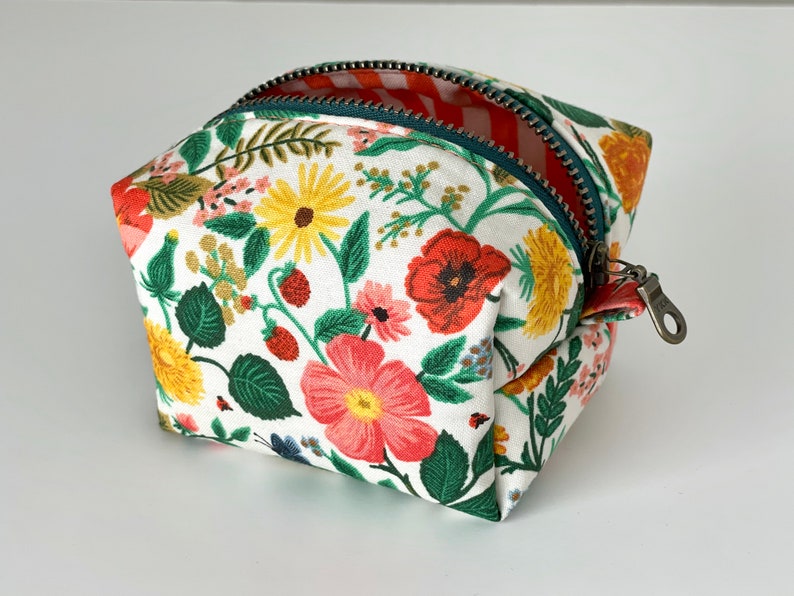 Trinket Pouch PDF Sewing Pattern Mini Boxy Zipper Pouch 3 - Etsy