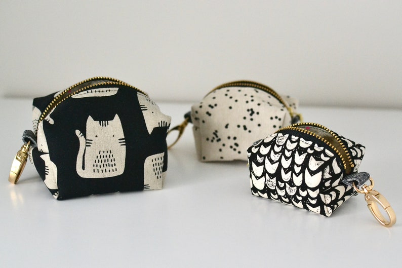 Trinket Pouch PDF Sewing Pattern Mini Boxy Zipper Pouch 3 - Etsy