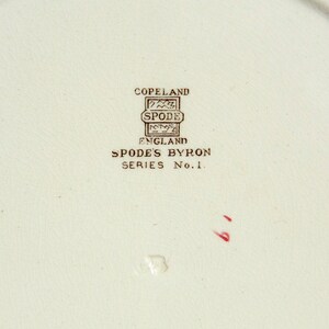 Copeland Spode Quartered Sandwich Platter, 'byron Series 1', With ...