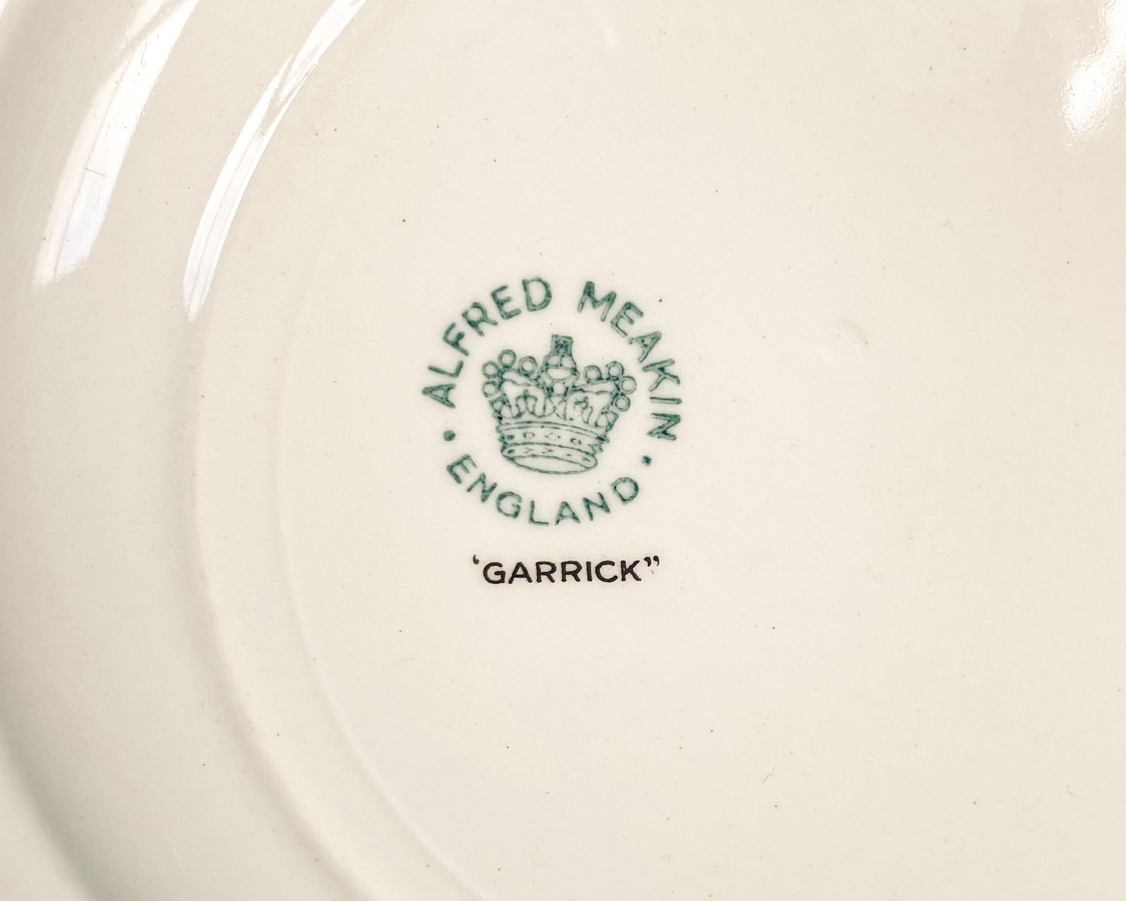Alfred Meakin Art Deco Plates (set of 4), 1930s 'garrick' Autumn Leaf ...