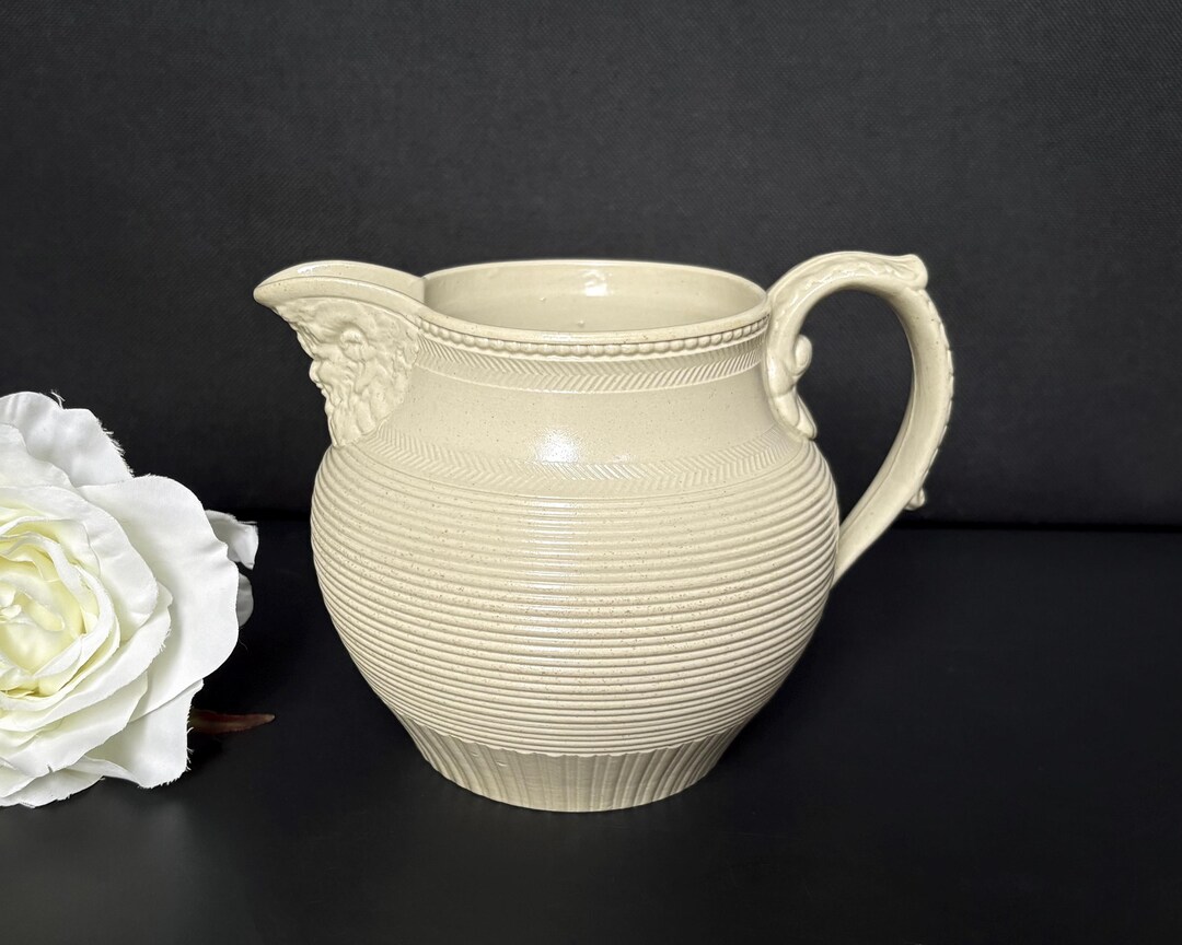 Antique Drabware Jug, by Hicks Meigh & Johnson, Bacchus Spout ...